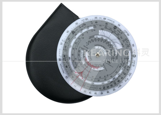 Round Shaped Kearing Circular Flight Computer E6B Flying Calculator