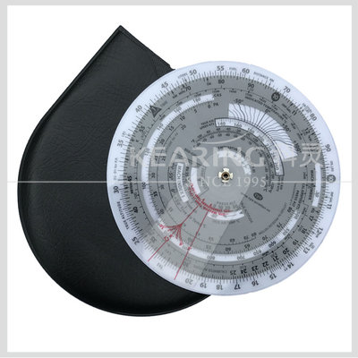 CYA Brand Round Shape Circular Flight Computer E6B Flight Computer Calculator E6B-Circ