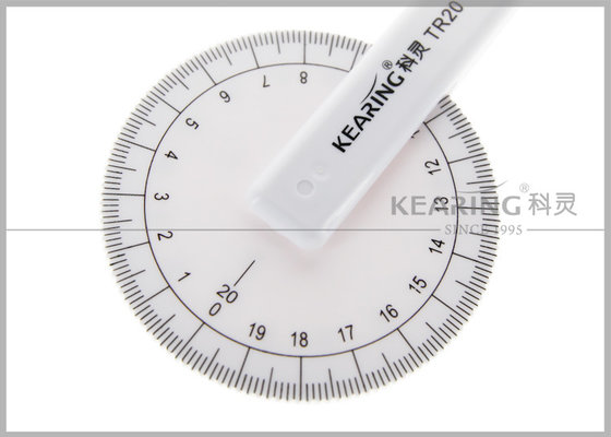 Kearing White Plastic Hand Using Tracing Wheel For Sheelves Measuring Design #TR20