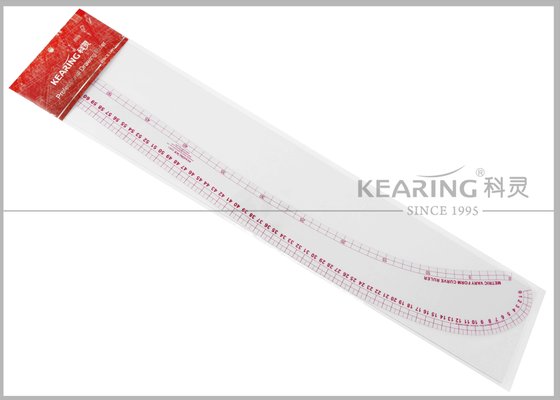 Kearing Brand Sandwich Line Printing 61cm Metric Fashion Design Vary Form Curve Ruler for Pattern Making # 6261