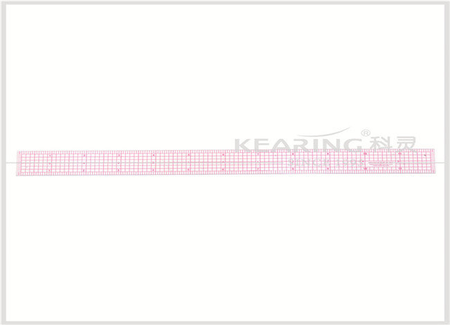 PVC Material 12 ''  Kearing Ruler  fashion design B60 OEM Logo