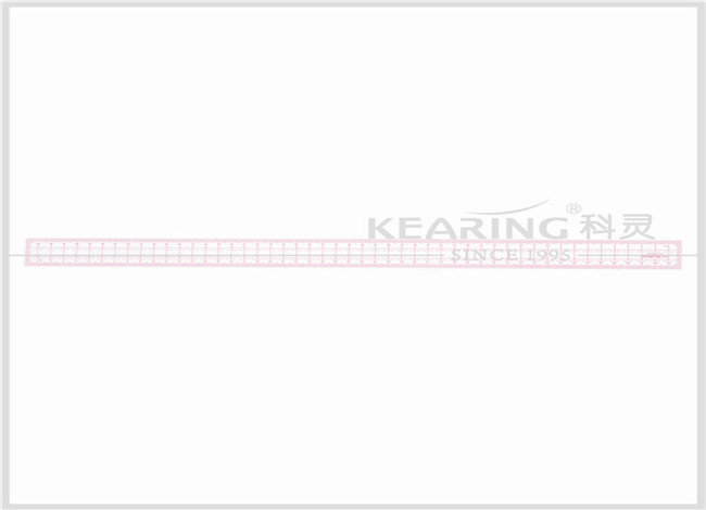 Transparent  Flexible gridded ruler 50cm for fashion design 8008
