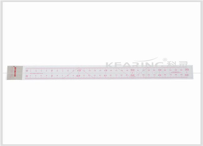30 cm Metric Plastic Pattern Making Ruler ( 1.2mm thick ) for Fashion Design # 8006