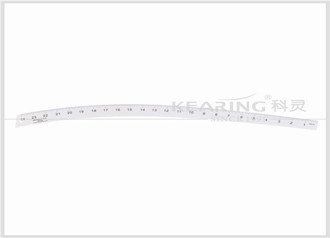 24'' Stick Curve Garment Rulers Kearing Aluminum Material OEM Logo
