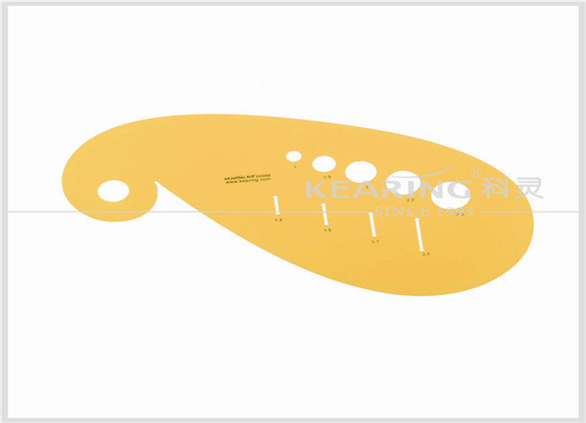 Economical Yellow Garment Rulers Vary Form Curve Template 6408B