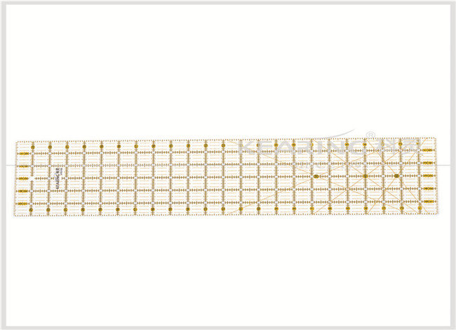 24''x6'' Patchwork Quilting Rulers kearing brand with 3.0mm thickness KPR2406
