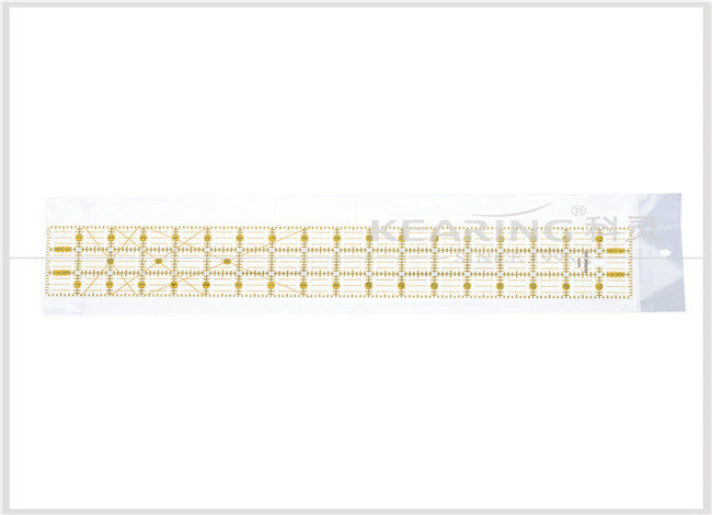 KPR1803 Fashion designer Patchwork Quilting Rulers wtih screen printing