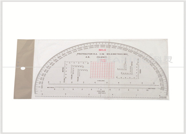 Semi Circular  field kit 9 inch for accurate map reading KMP-3