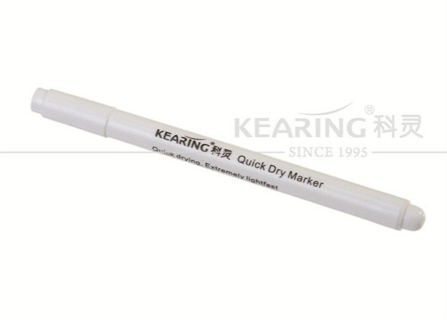 Permanent non washable black pen oil ink quick dry marker kearing brand
