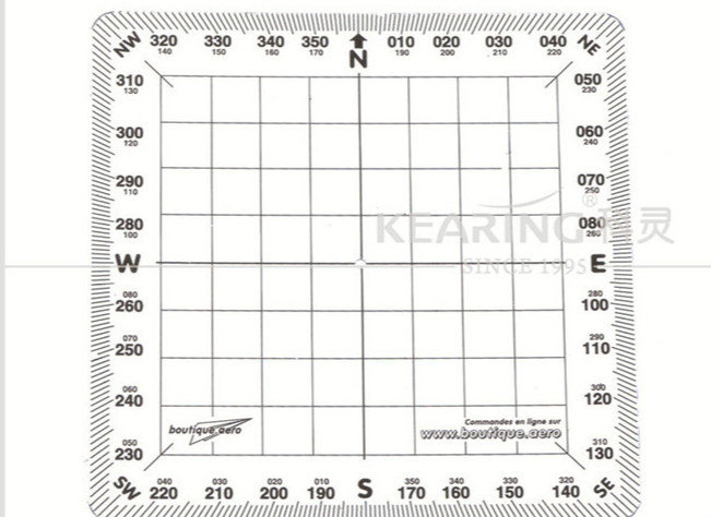 Sandwich line printing square set aviation supplies 10.8cmX10.8cm for flight direction guiding