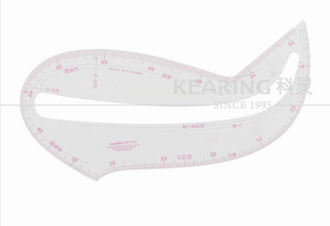 Kearing brand 1.2mm thickness metric vary form curve ruler for pattern making# 6402