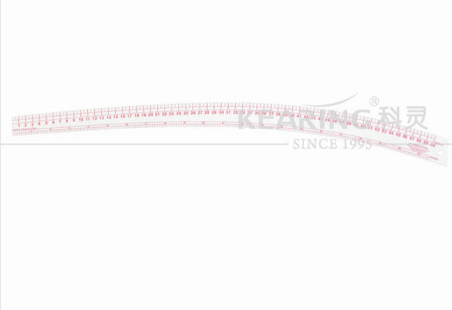 60 cm Stick Curve Plastic Vary Form Curve Ruler ( Sandwich Line ) for Sew Area # 6360