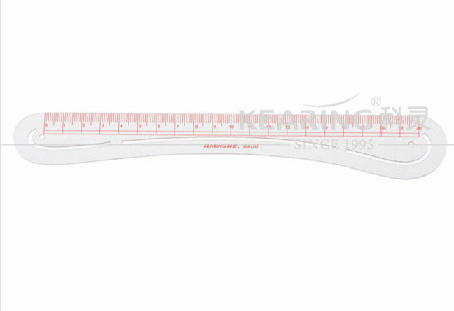 Kearing soft flexible plastic metric 20cm Vary Form Curve Ruler for Fashion Design # 6400