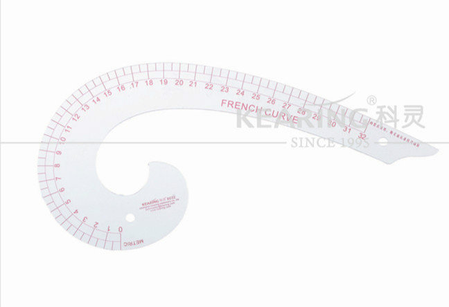 Kearing Durable 32 cm Vary Form Curve Ruler for Fashion Designing #6032