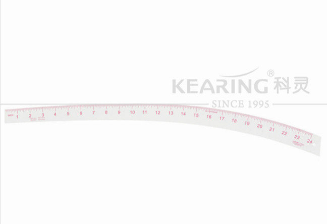 Kearing Garment Ruler soft flexible plastic  24'' for Fashion Design 6324