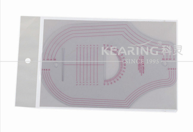 Kearing brand metric vary form curve ruler with protractor for pattern making# 6404