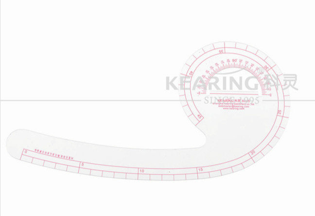Kearing brand 45cm metric vary form curve ruler for fashion student# 6045
