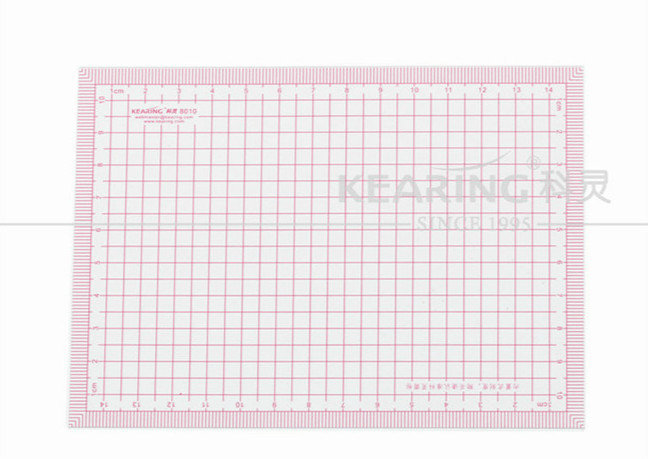 Fashion Design Flexible Square Quilting Ruler ( 1.2mm Thick ) 11 * 15 cm For Pattern Making # 8010