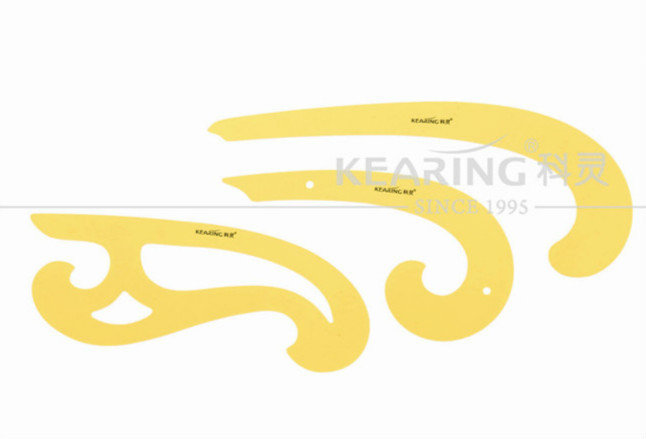Flexible plastic French Curve Ruler with 1.2mm thickness 1301S