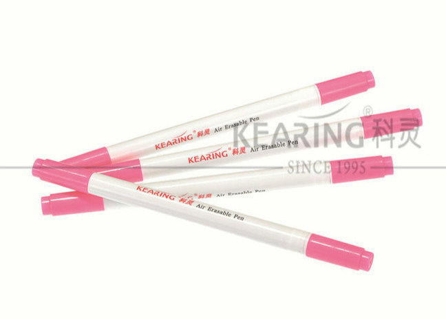 Double tip pink erasable markers for garment factory AP1005