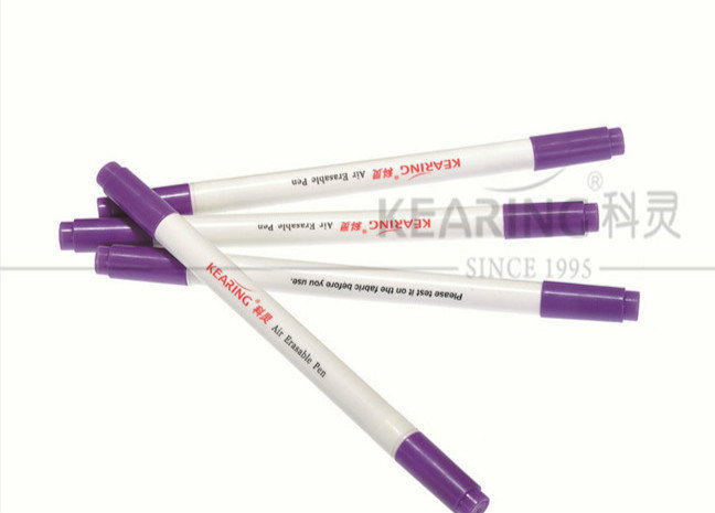 Violet Erasable Markers Dual Tips Air Erasable Pen for sewing area AV1005