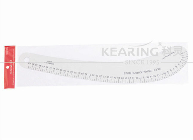 Kearing brand 48cm metal garment ruler for fashion student# 6248A