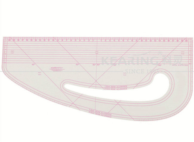 Flexible Patchwork Quilting Ruler 40cm Plastic Big Fashion Curve Master 6511