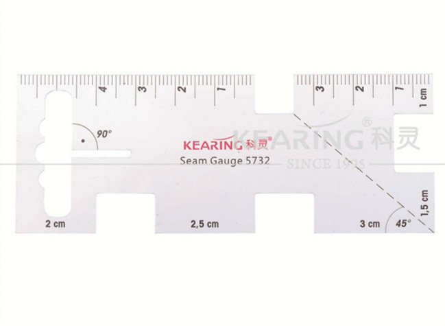 Sandwich line printing 1.2mm thickness kearing Ruler for pattern making 5732