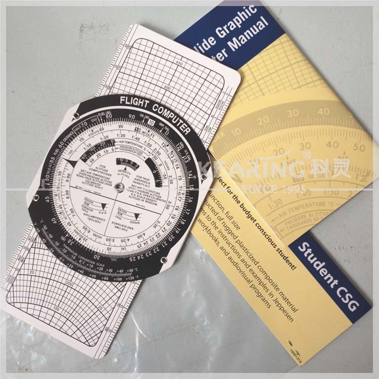 Kearing Independent Cardboard Aviation Flight Computer E6B for Budget Conscious Pilot Student