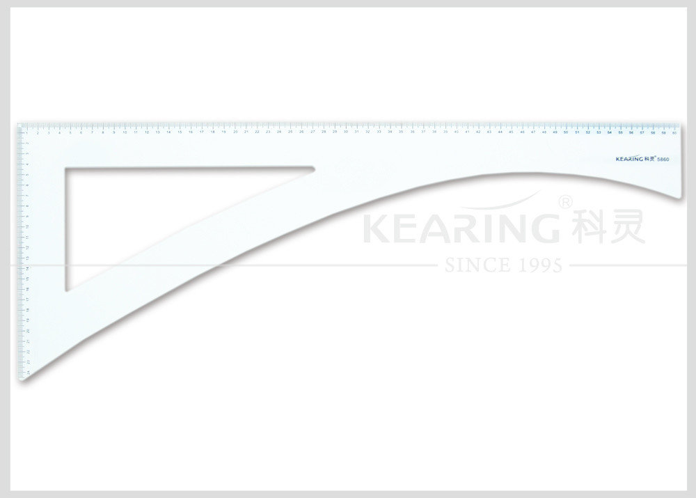 Kearing Dressmake Patchwork Quilting Rulers 5860 Pattern Master Curve Template 60 * 24 cm for Fashion Design