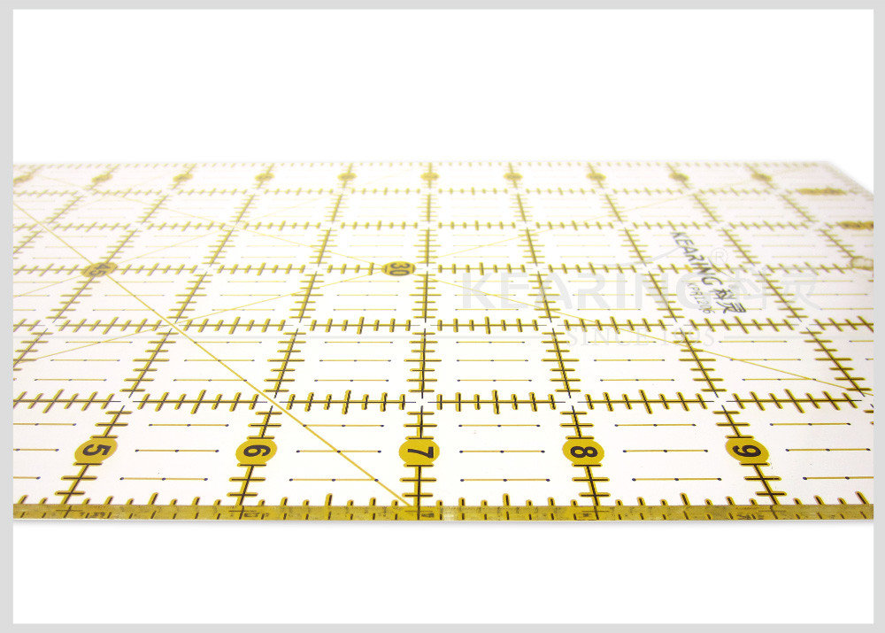 Laser cut Patchwork Quilting Rulers kearing brand  for handicraft  KPR1206