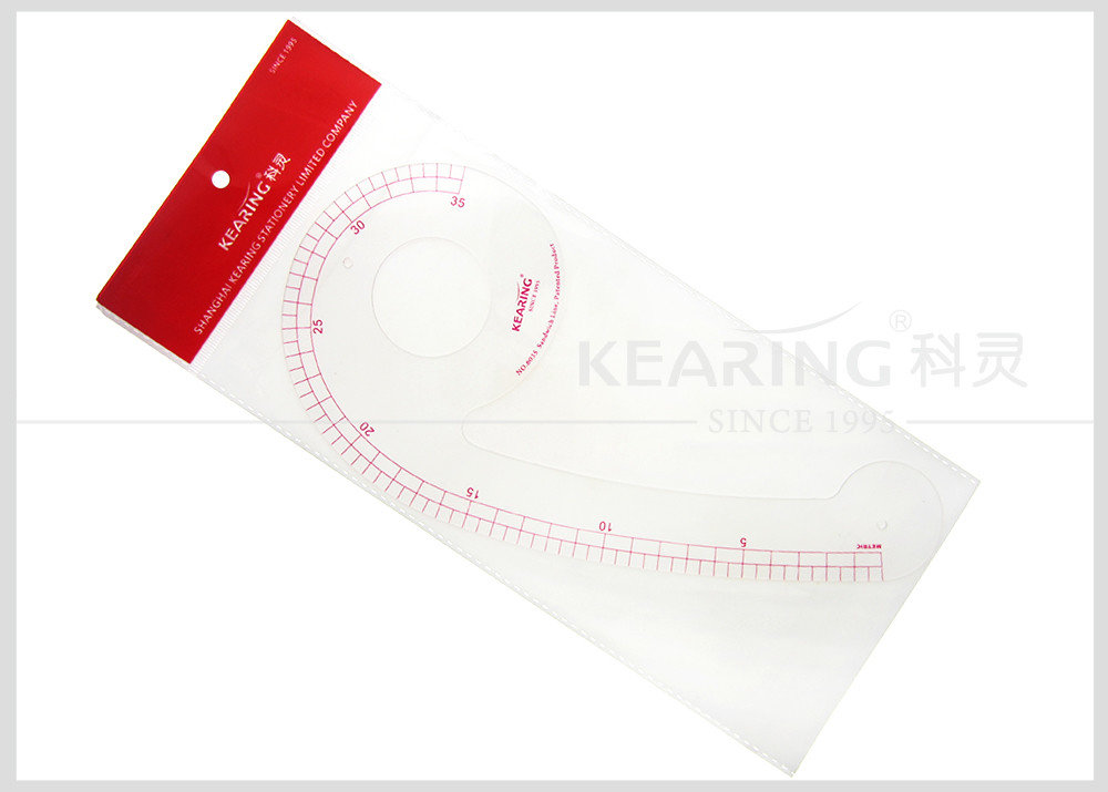 Metric Vary Form Curve Ruler Plastic 35 cm , Kearing Garment Curve Rule
