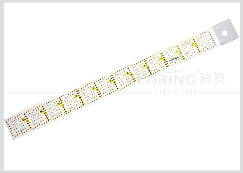 Kearing Luxury acrylic Patchwork Quilting Rulers for sewing #KPR1201