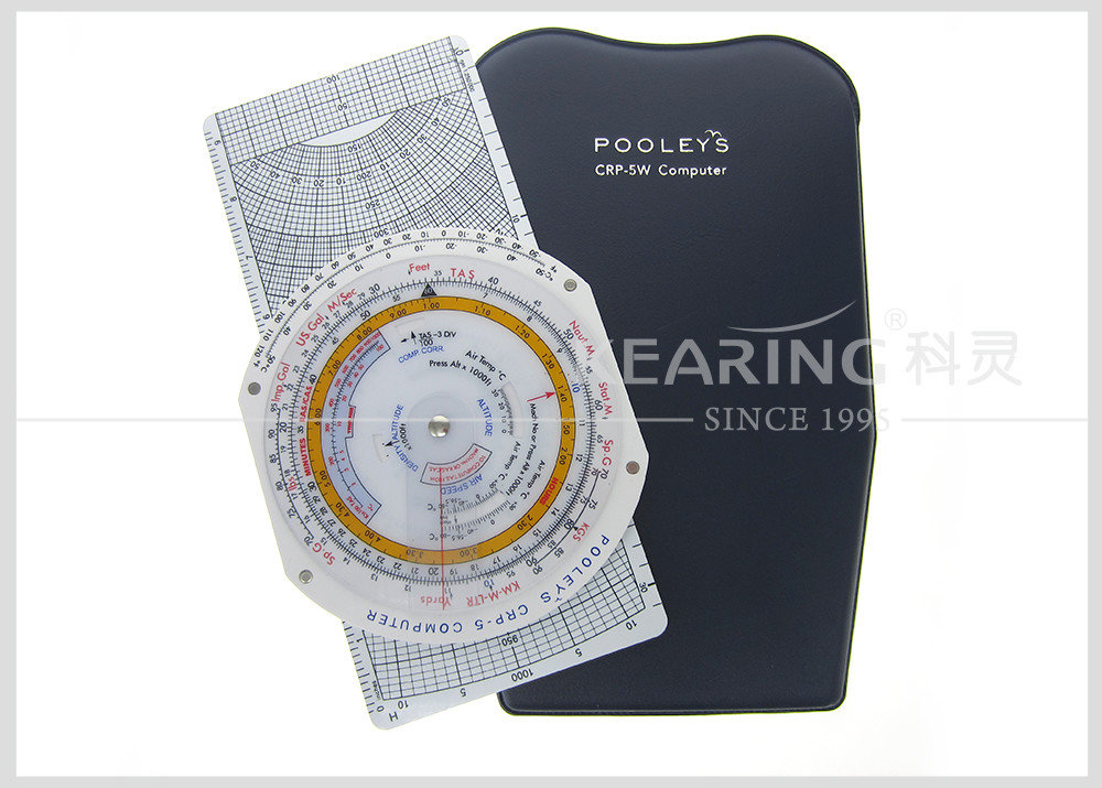 CRP-5 Multi use Flight Computer with booklet Plastic Aviation Plotter for Pilot Students