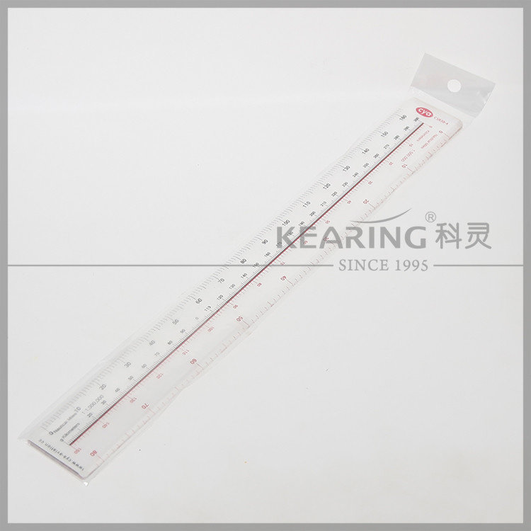 4mm Thick Acrylic Miles Scale Nautical Ruler Length 32cm For Flight Direction Guiding