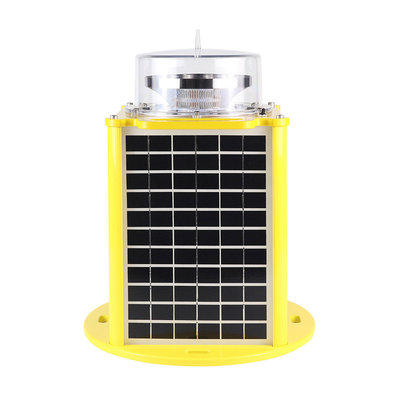 Latest technology long service life high intensity type B Solar aviation warning Lights For Towers Chimney Building