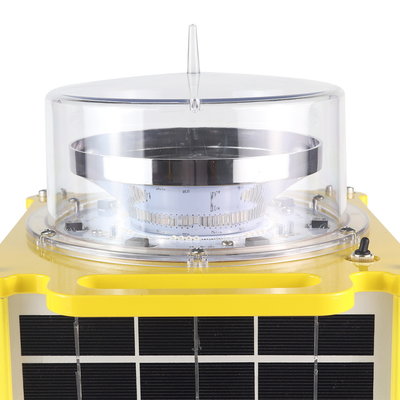 Easy to install Corrosion proof lampshade FAA ICAO Solar aviation obstruction Lights For Towers Chimney Building