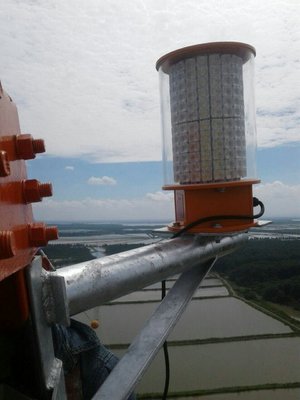 Awesomer quality omnidirectional bright 24hours High Intensity Aviation Led obstruction light for building