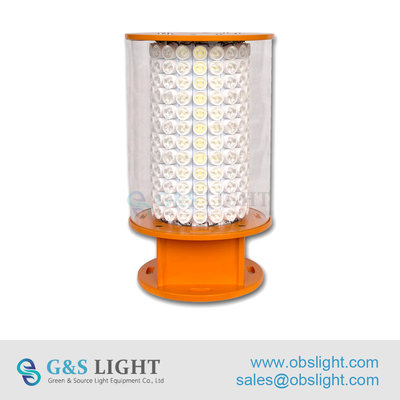 Professional design DC12v-48v high visibility anit shock High Intensity Led obstruction signal light for building