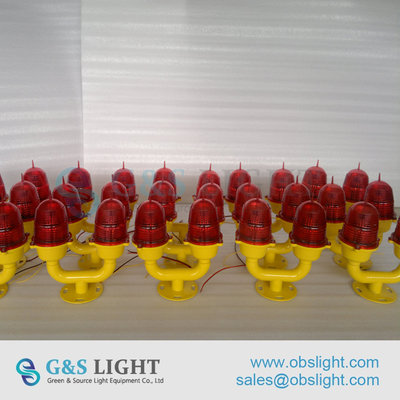 2021 trend best sale optional steady on double light low intensity aviation lights for towers crane buildings