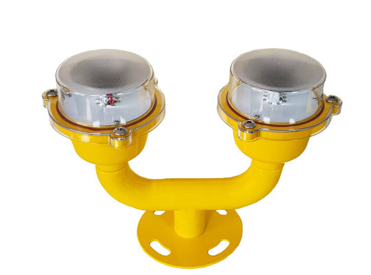 Fast sale in vietnam quality first red steady on dual head Low intensity obstruction warning lights for building towers