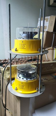 High efficiency Red flash at night Type B mediun intensity obstruction signal lighting for building chimney