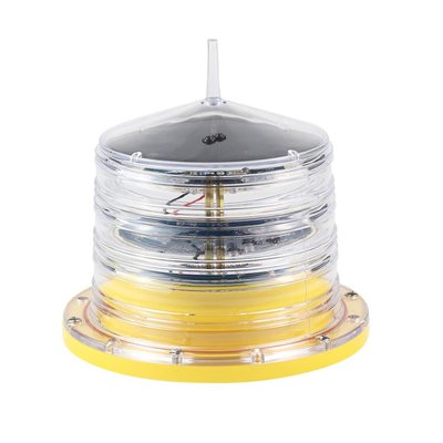 Most popular in Africa L810 2w Anti UV aviation grade material  Solar Led obstruction light for towers buildings
