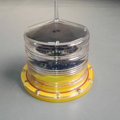Most popular in Africa L810 2w Anti UV aviation grade material  Solar Led obstruction light for towers buildings