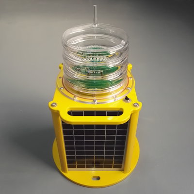 Latest Proformance Anti UV shell FAA type b Medium Intensity Solar Obstruction signal Lights For Towers Chimney Building