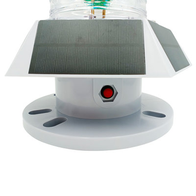 Latest model self contained IALA 350 light flash code solar marine buoy light for offshore windfarm n