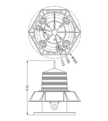 Superior quality IALA marine standard size green color solar navigation leading lantern for yacht ship boat vessel