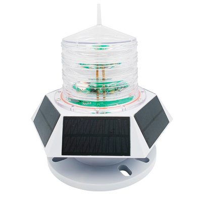 Latest model self contained IALA 350 light flash code solar marine buoy light for offshore windfarm n