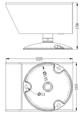 2020 Trend aluminium material illumination helicopter flood lights for emergency helilport