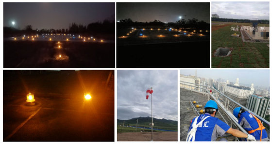 Global hot sale self contained replaceable lithium battery solar runway entry Led lamps for airport airfield